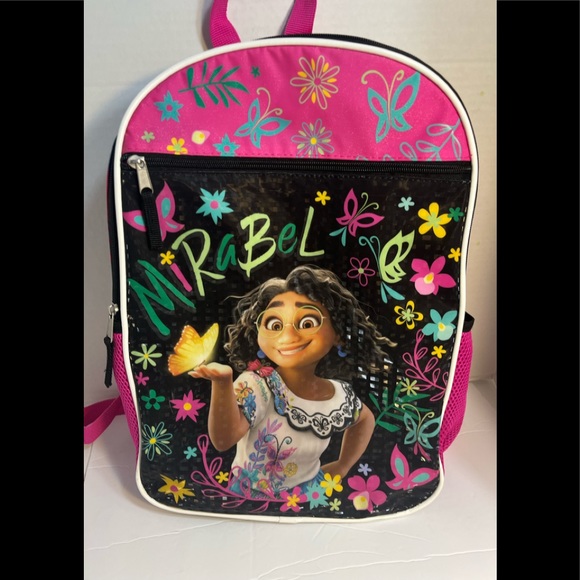 Accessories | Disney Encanto Girls Mirabel 16 Backpack Pink | Poshmark